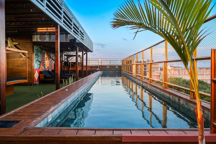 Lr315 | 2br  Beach, 5th & Ocean View Rooftop - Playa del Carmen