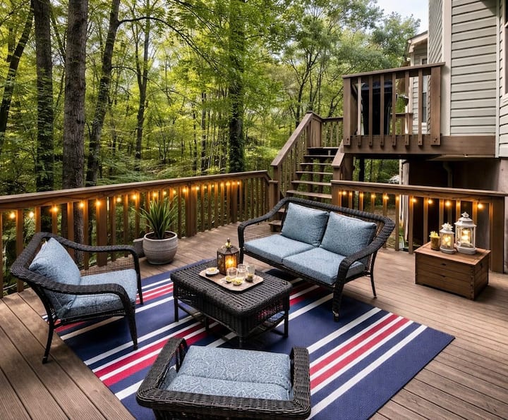 Game Room|king Bed|near Atl|fenced Yard W/deck Bbq - 石山