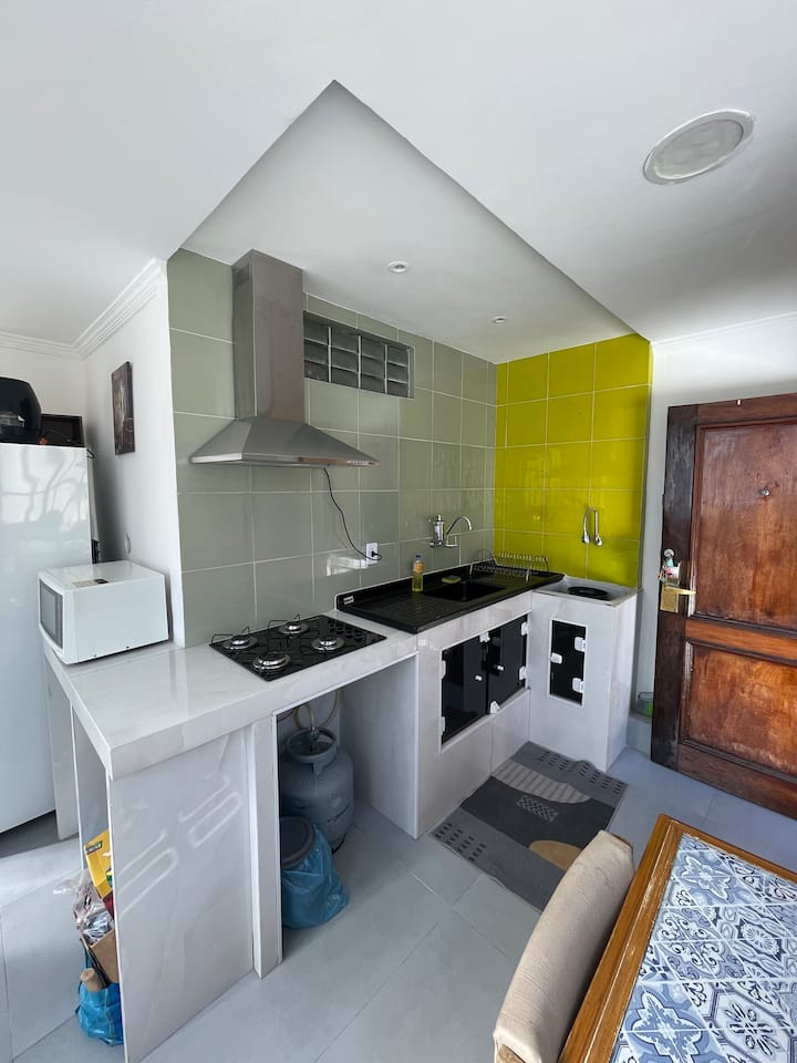 Cozy Apt, Wi-fi, Ar, Full Kitchen, Great Location - Nova Iguaçu
