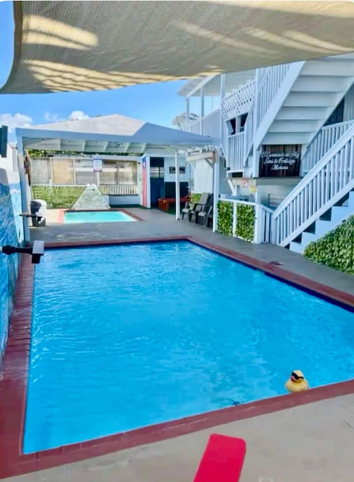 Cabana Playa Santa, Apto. C /Piscinas/solar Energy - Guanica