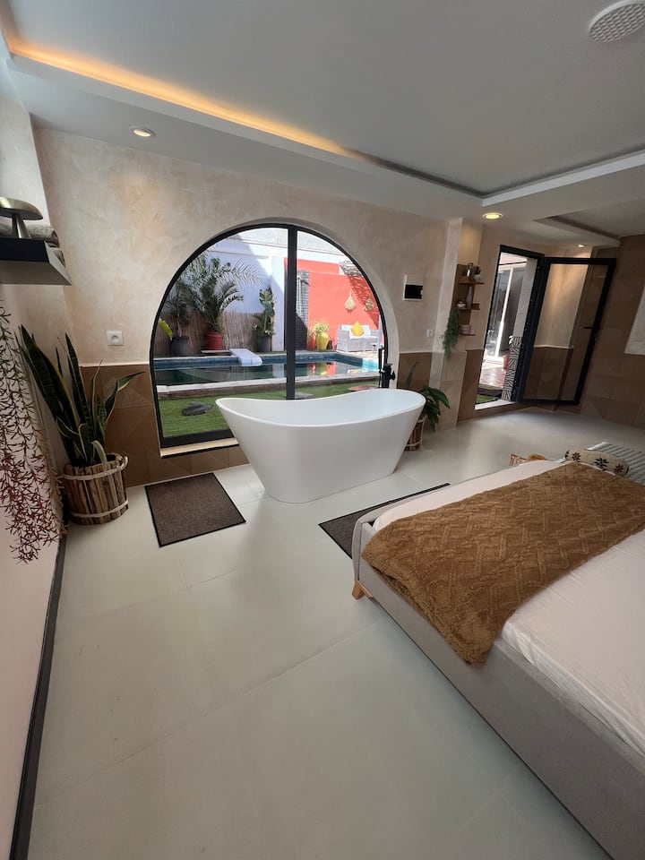 Magnifique Villa-suite Avec Vue Sur Piscine Privée - Algeria