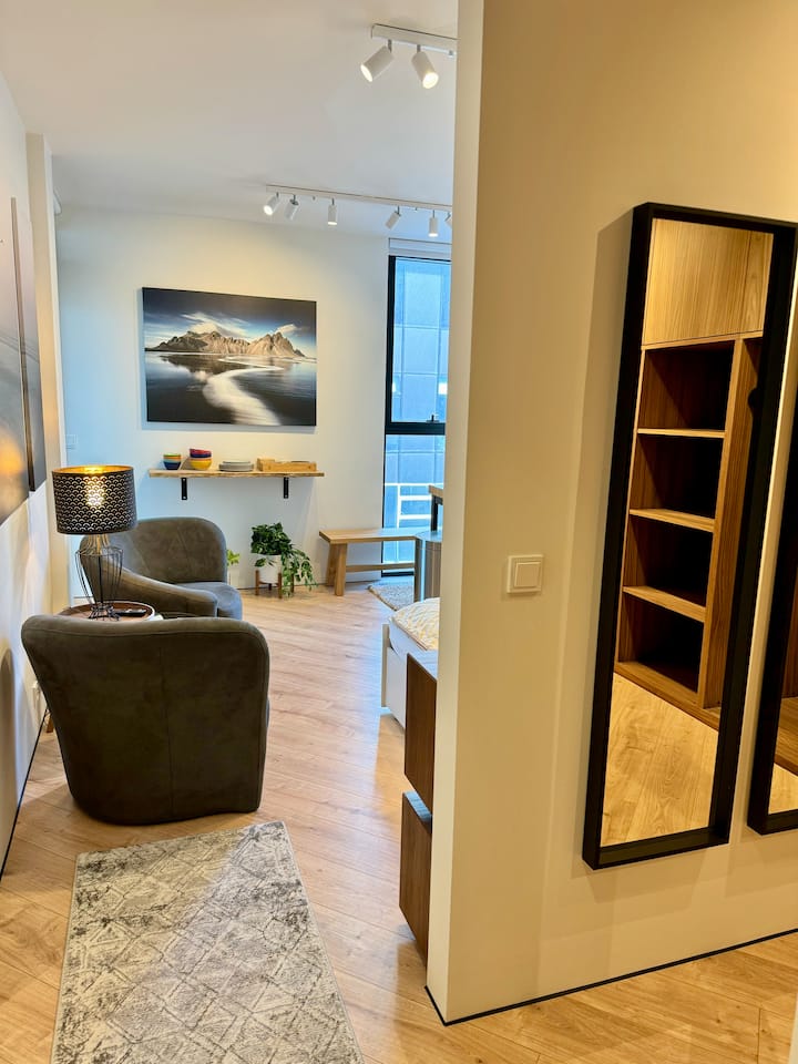 Studio With Ocean View Balcony - Reikiavik