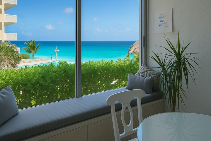 Beach Front Studio - 50% Off! - Cancún
