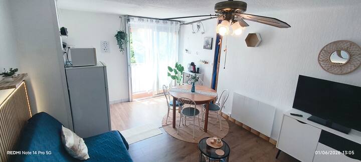 Cap-d'agde , Studio Cabine 4 Pers, Parking Privé - Agde