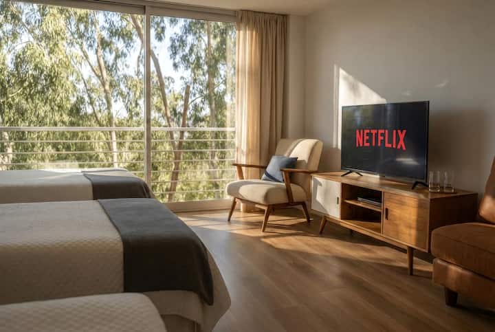 Depto Para 4 Huespedes, En La Mejor Zona De Pilar. - Villa Rosa