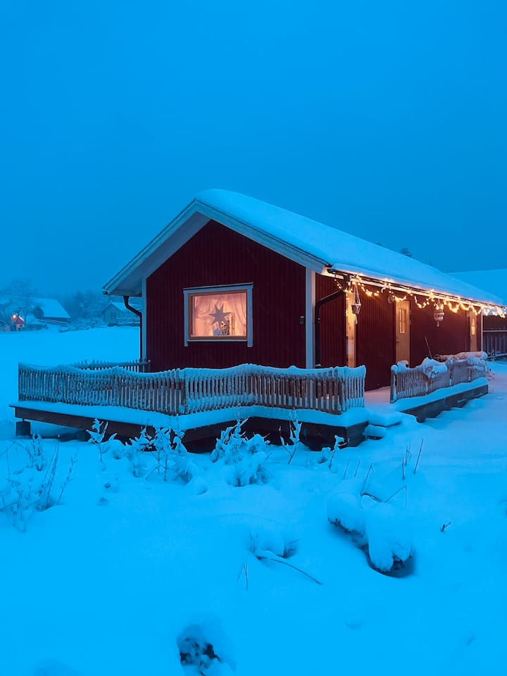 Idyllisk Stuga: Isaberg, Fri Elbilsladdning - Gislaved