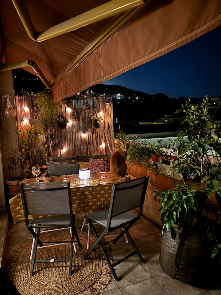 Superbe Appart Port En Dernier éTage Avec Terrasse - Nice