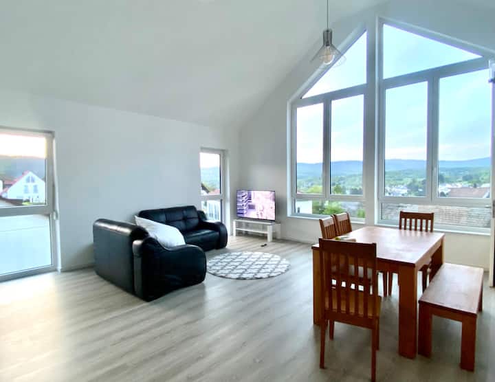 Penthouse Apartment With A View Near Frankfurt - Kelkheim