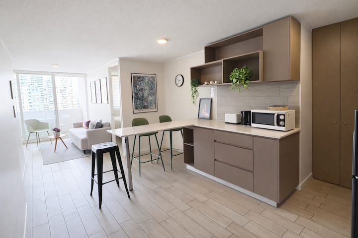 A Pasos Del Casco Histórico, Ideal Para 3 Personas - Santiago