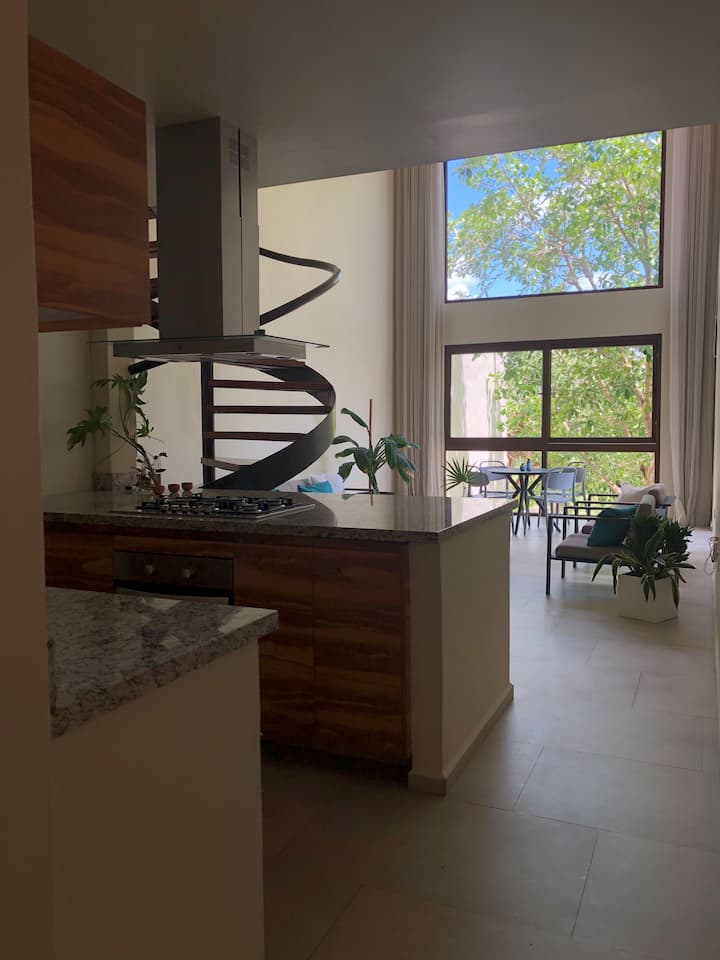 Spacious And Bright Loft. - Puerto Aventuras