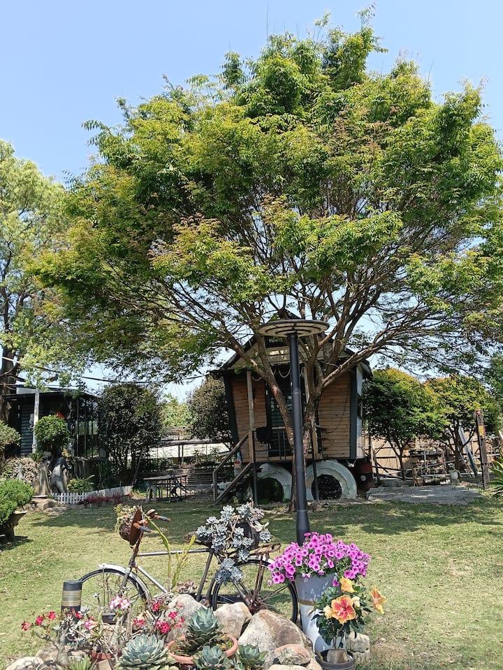 緣田舍-小木屋四人房 - Tainan City