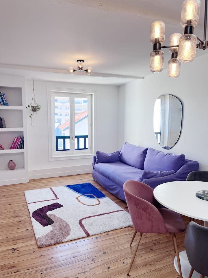 Appartement Charmant, à 2min Des Plages. - Biarritz