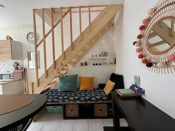 Studio + Jardinet à Fréjus - 50 M De La Plage - Fréjus