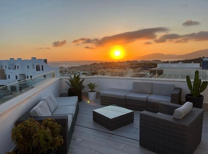 Penthouse Avec Grande Terrasse Et Vue à Tarifa - Tarifa