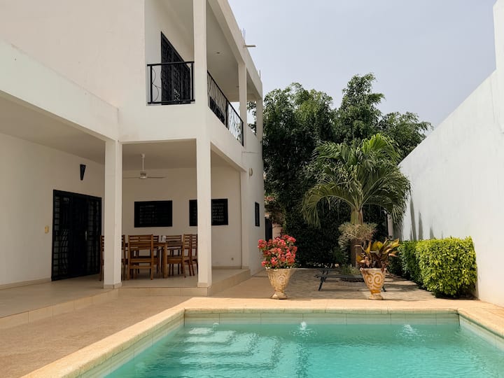 Villa Mame Antou - Piscine - Plage 5 Min - 8 Pers - Senegal