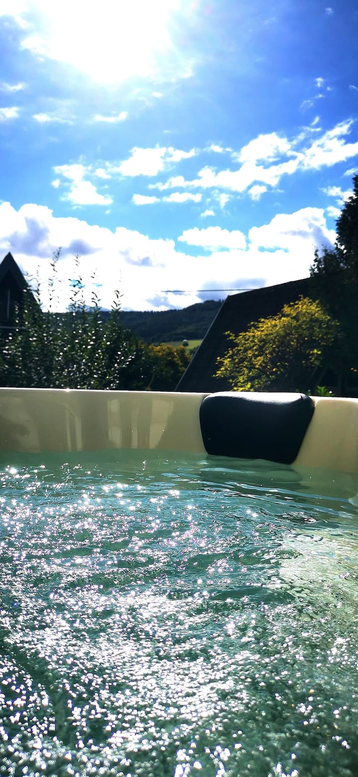 Ferienhaus Kreuzberg Blick"neu" Hottub Bergblick - Bischofsheim in der Rhön