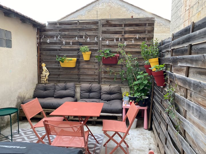 Appart-terrasse Hyper Centre - Beaucaire