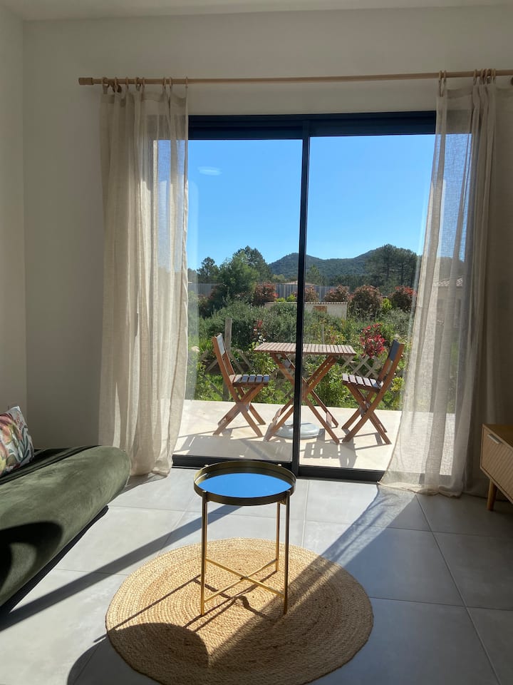 Mini Villa, Accès Piscine, Terrasse Et Jardin - Sainte-Lucie de Porto-Vecchio