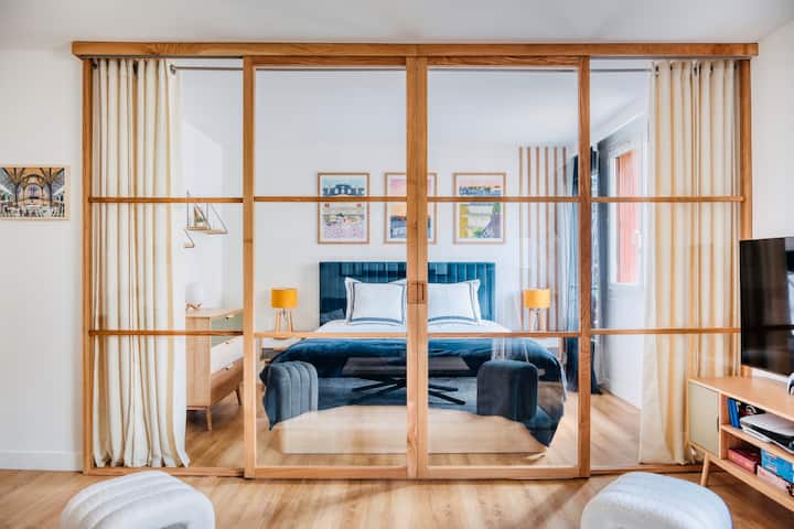 Near Eiffel Tower - King Size Beds - Free Parking - Gentilly
