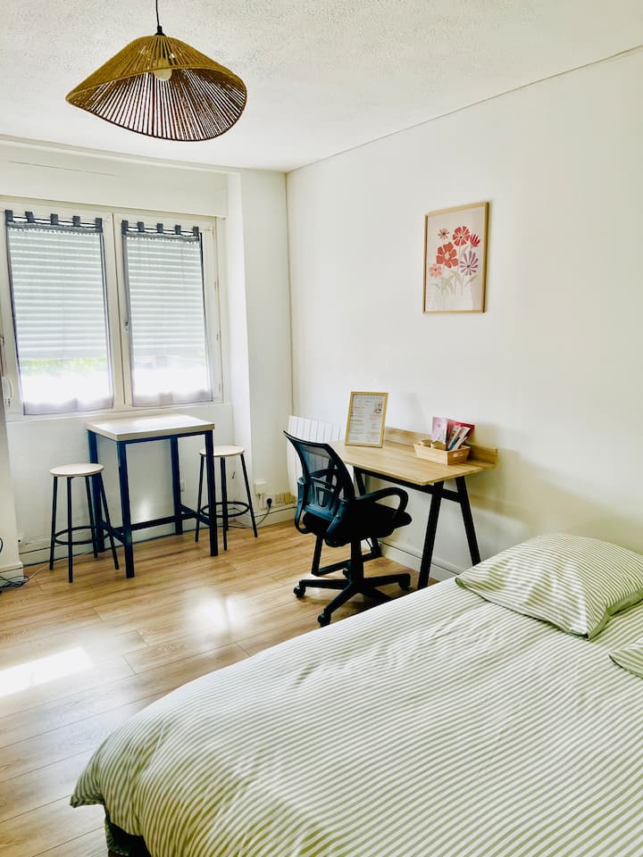 Logement Paisible - Centre - Proche Gare & Circuit - Le Mans