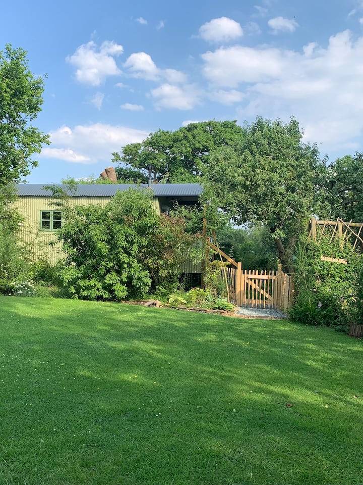 Orchard Retreat Shepherd's Hut - Shropshire