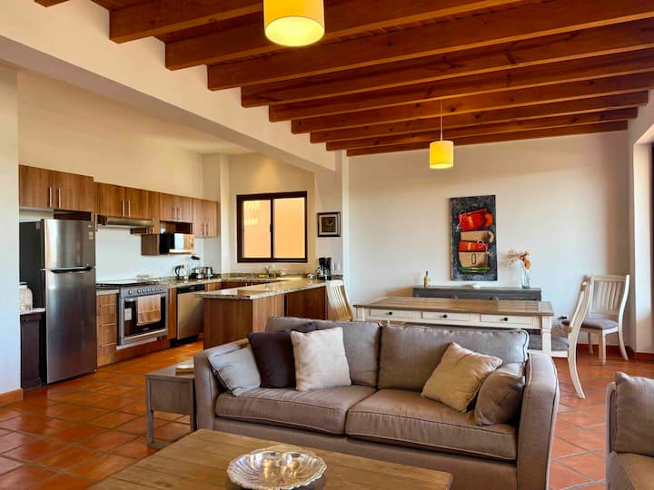 Spacious No Stairs 24/7 Security Pool Parking Gym - San Miguel de Allende