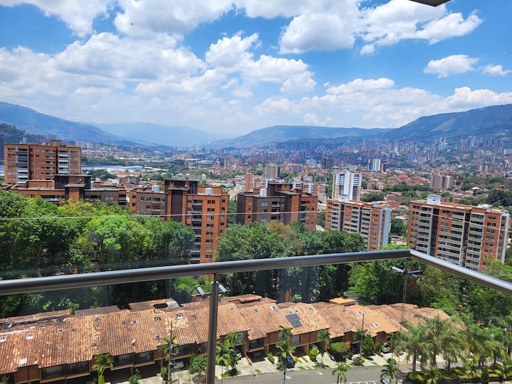 Modern Apartment With A Great View Of The City! - Envigado