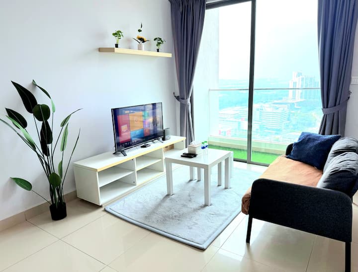 #Cs1 Cosy Studio Cyberjaya | Wifi | Internet Tv - Cyberjaya