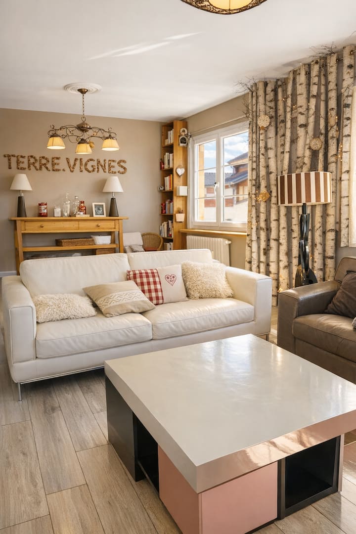 Gîte Spacieux Dans Vignoble 8 Pers - Haut-Rhin