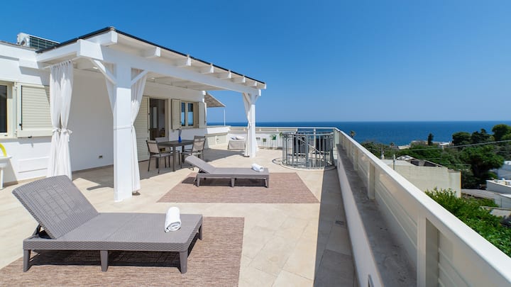 Attico Cardillo 300m Dal Mare - Tricase