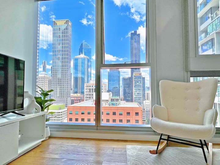 Cozy Spacious 2br 2bth@melbcity Free Tram&pool&gym - Melbourne