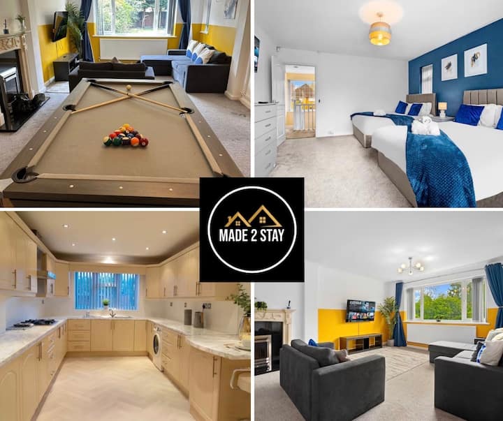 Solihull 5 Bed Home Near Nec/bham Airport/jlr/hs2 - West Midlands