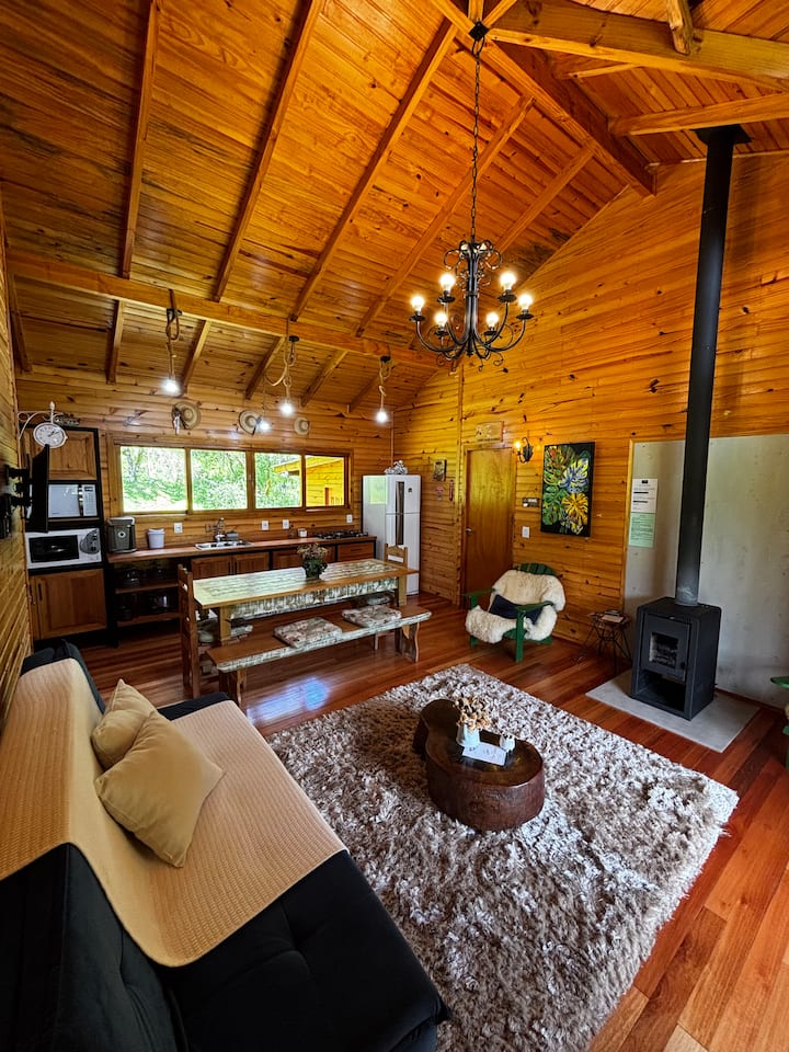 Chalé Encanto Das ÁGuas Com Duas Suítes - Urubici