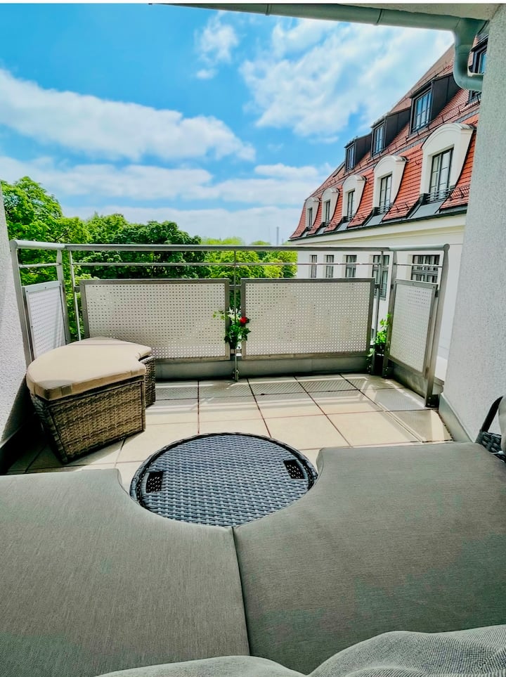 Sunny & Modern Place In Apartment, With A Terrace! - Munich Central Station