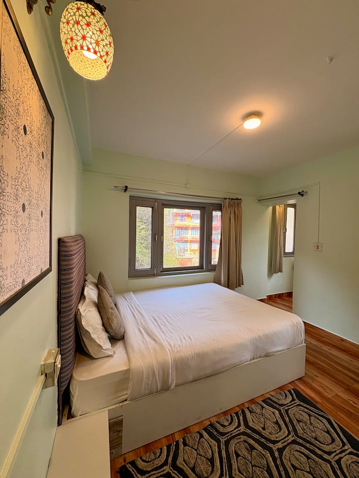 Cozy Double Room In Dharamkot : A Quiet Nook - Dharamshala