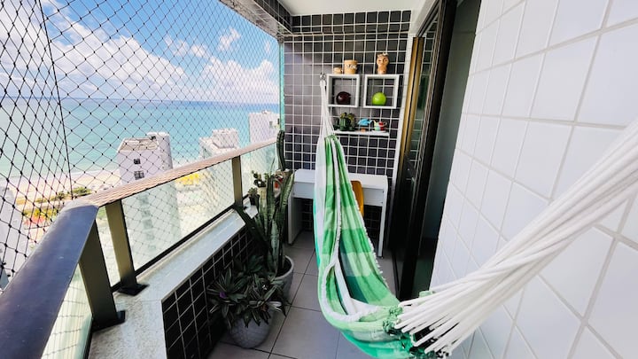 Apart Vista Incrível Da Varanda Em Boa Viagem - Boa Viagem