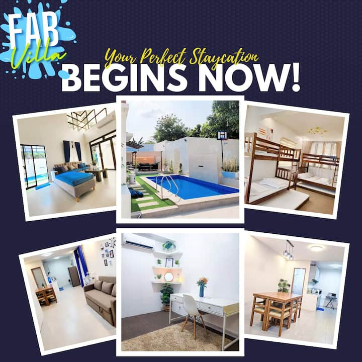 Cozy Villa W/ Pool Ktv Near Mall Nlex Clark - Angeles