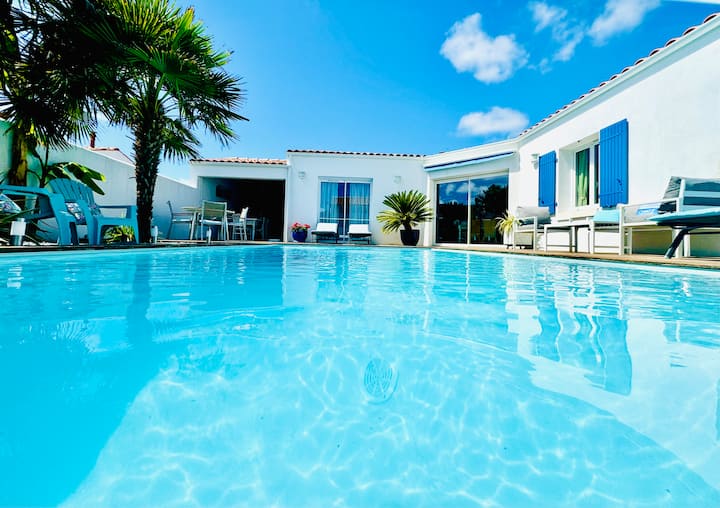Magnifique Villa Avec Piscine Privé - Île d'Oléron