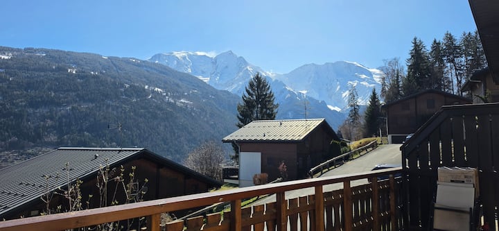Beau Duplex Cosy 6 Personnes Face Au Mont-blanc - Saint-Gervais-les-Bains