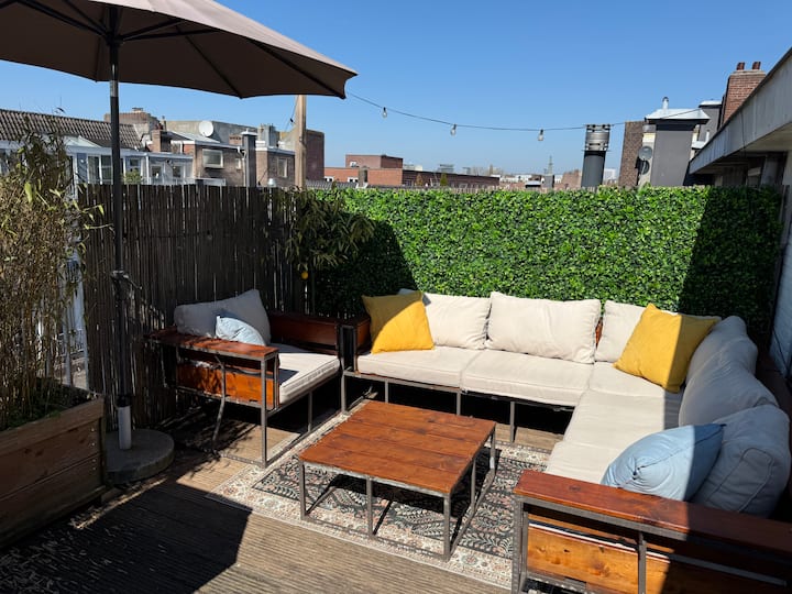 Ruim En Gezellig Appartement Met Zonnig Dakterras - Amszterdam
