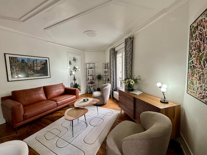 Paisible Et Ensoleillé Mouffetard - 2br/4p - Métro Nationale, Paris