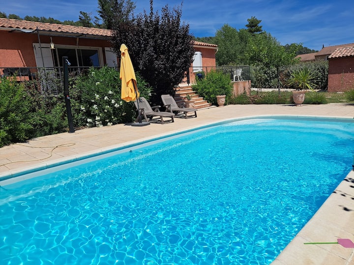 Maison En Provence Verte Avec Piscine Classée 3* - Brignoles