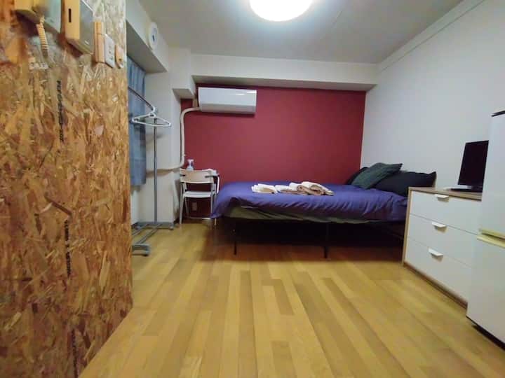 下町の穴場！206 キッチン完備＆長期滞在に最適なお部屋 - Kyoto