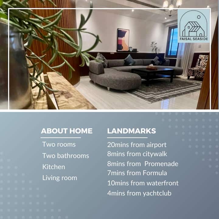 شقة عصرية بجانب البحر - Modern Apartment Near Sea - Jeddah