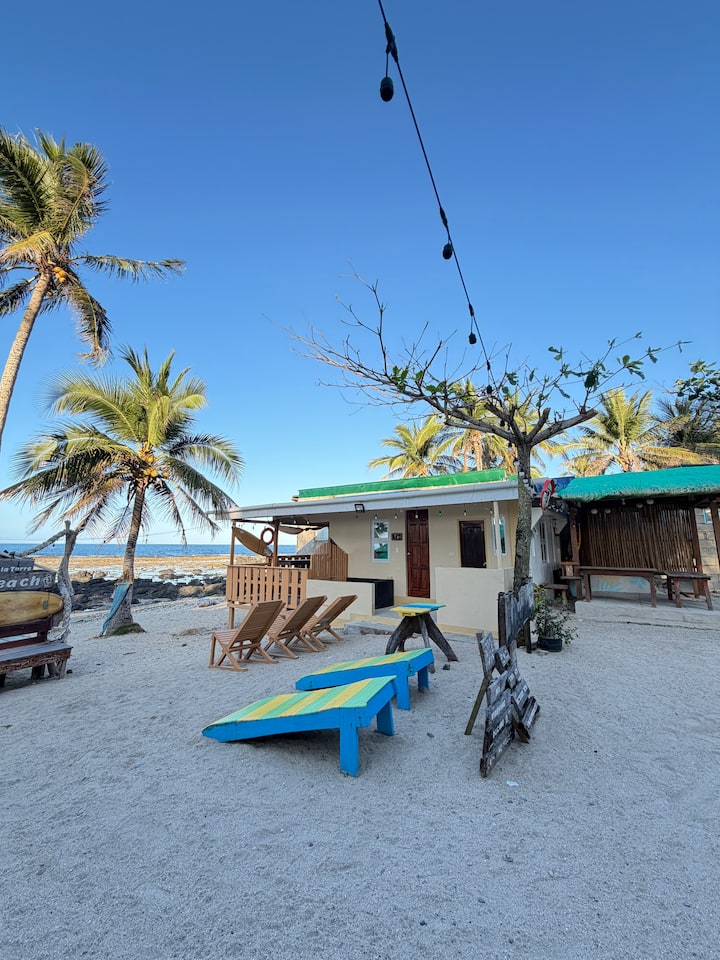Beachfront Rockformation Detached Villa In Baler - Baler