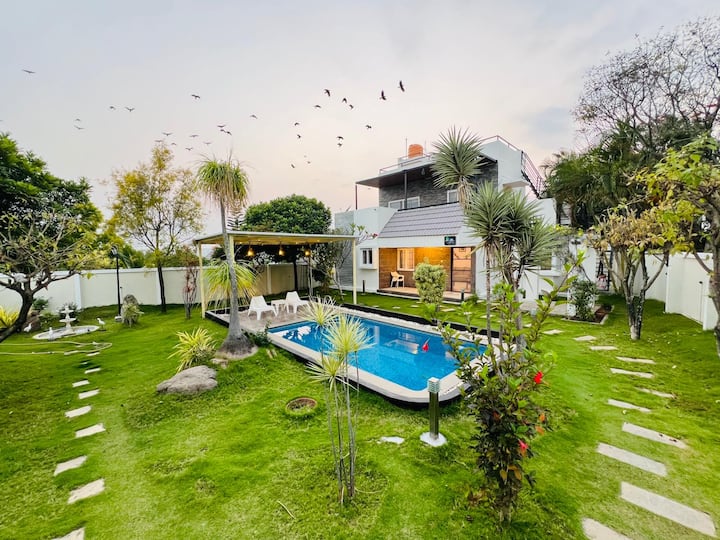 Paradise Pool Villa By Stayjade | Pool | 1hr Blr - Hosur