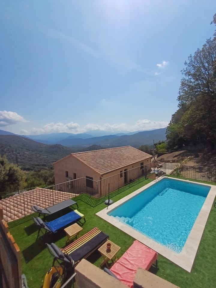 Casa Petti
Haut De Villa 5pers
Piscine Privative - Asco