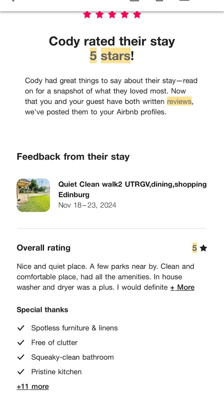 Quiet Clean Walk2 Utrgv,dining,shopping Edinburg - Edinburg, TX