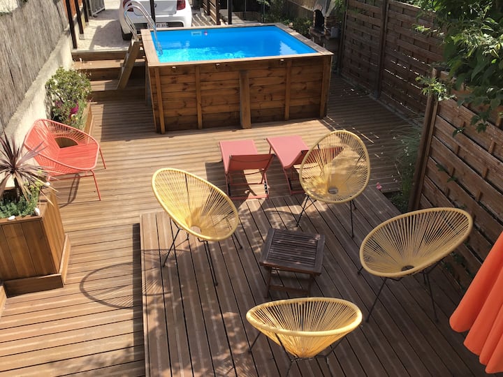 Maison Coccinelle Pour 2 Pers Avec Piscine - Saint-Rémy-de-Provence