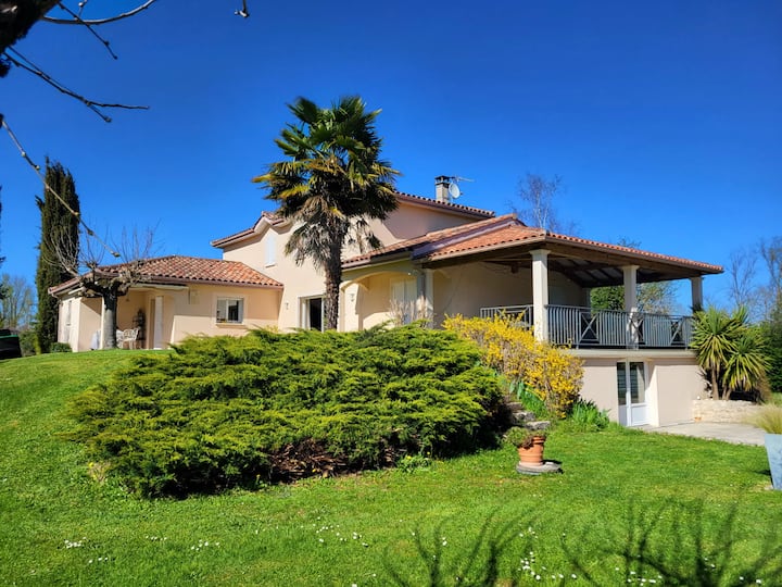 Villa Avec Piscine Dans Le Lot - 8 Pers. - Bretenoux